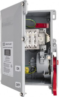 Hubbell Wiring Device-Kellems 600VAC, 3 Pole, 4X, Enclosed Fused Cam ...
