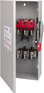 Eaton Cutler-Hammer 100 Amp, 250 VDC, 480-600 VAC, 3 Pole Fused Safety ...