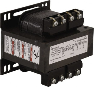 Square D 1 Phase, 150 VA, Control Transformer 131°F Temp Rise ...
