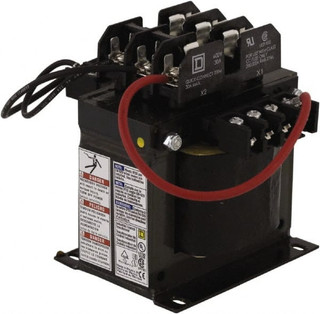 Square D 1 Phase, 350 VA, Top Mount Fuse Block Control Transformer 176 ...