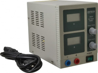 Extech 54 Watt, 3 Amp, 18 VDC Output, Benchtop Power Supply 1 Output ...