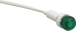 ACI Advance Controls, Inc. 110 V Green Lens Indicating Light Round Lens ...