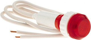 ACI Advance Controls, Inc. 12 V Red Lens Indicating Light Round Lens ...