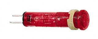 Schneider Electric 24 V Red Lens LED Pilot Light Quick Connect Tag ...