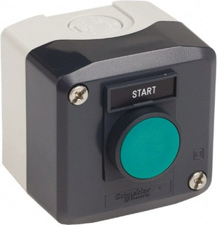 Schneider Electric 1 Operator, Flush Pushbutton Control Station Start ...