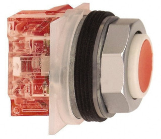 Schneider Electric 30mm Mount Hole, Extended Straight, Pushbutton ...