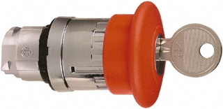 Schneider Electric 22mm Mount Hole, Extended Mushroom Head, Pushbutton ...