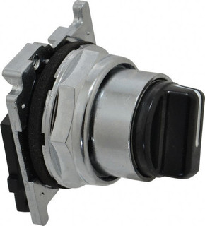 Eaton Cutler-Hammer 30-1/2mm Mount Hole, 2 Position, Knob Operated ...