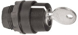 Schneider Electric 22mm Mount Hole, Key Operated, Selector Switch Only ...