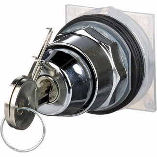 Schneider Electric 30mm Mount Hole, 3 Position, Knob and Pushbutton ...