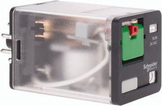 Schneider Electric 3 at 60 Hz VA Power Rating, Octal Electromechanical ...