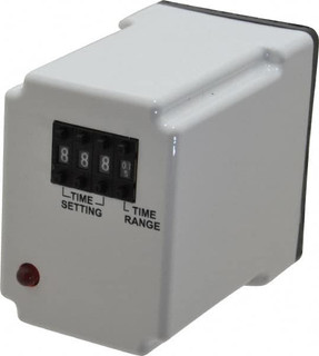 Macromatic 11 Pin, 999 hr Delay, Multiple Range DPDT Time Delay Relay ...