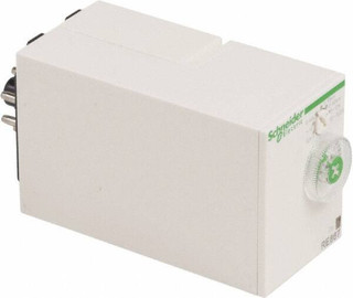 Schneider Electric 100 hr Delay, Time Delay Relay 8 Contact Amp, 24 VDC ...
