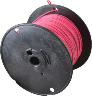 Southwire 18 AWG, 16 Strand, Pink Machine Tool Wire PVC, Acid, Moisture ...