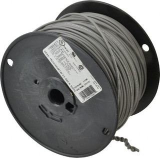 Southwire 16 AWG, 26 Strand, Gray Machine Tool Wire PVC, Acid, Moisture ...