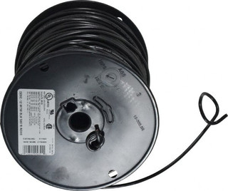 Southwire 12 AWG, 65 Strand, Black Machine Tool Wire PVC, Acid ...