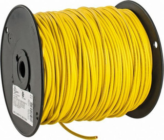 Southwire 12 AWG, 65 Strand, Yellow Machine Tool Wire PVC, Acid ...
