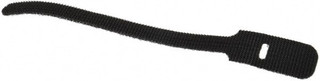 SpeedTech 6" Long Black Nylon & Polyethylene Hook & Loop Strap 40 Lb ...
