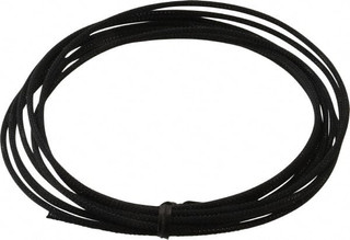 Techflex Black Braided Expandable Cable Sleeve 10 ft. Coil Length, -103 ...