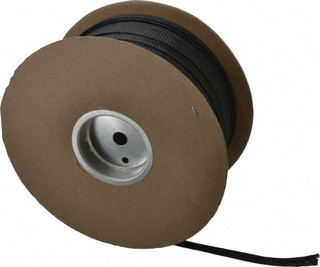 Techflex Black Braided Expandable Cable Sleeve 500 ft. Coil Length ...