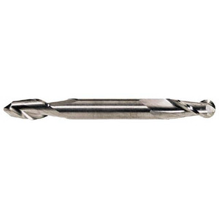 Niagara Cutter 5/16" Diam, 1/2" LOC, 4 Flute Solid Carbide Ball End ...