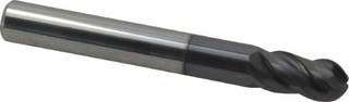 PROMAX Tools 5/16" Diam, 1/2" LOC, 4 Flute Solid Carbide Ball End Mill ...