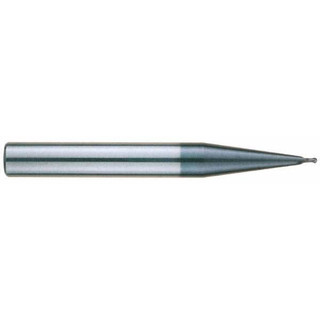RobbJack 4mm Diam, 4mm LOC, 2 Flute Solid Carbide Ball End Mill AlTiN ...