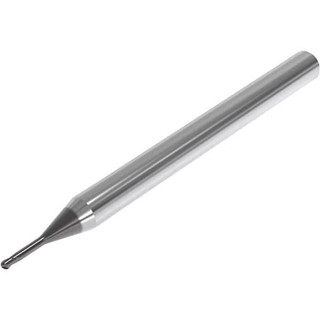 Seco Tools 1mm Diam, 1mm LOC, 2 Flute Solid Carbide Ball End Mill SIRON ...