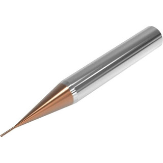 Seco Tools 1.5mm Diam, 1.5mm LOC, 2 Flute Solid Carbide Ball End Mill ...