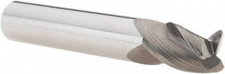 M.A. Ford 1/2" Diam 3 Flute Solid Carbide 0.04" Corner Radius End Mill ...