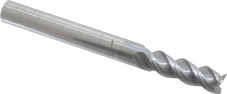 Niagara Cutter 1/4" Diam 3 Flute Solid Carbide 0.01" Corner Radius End ...