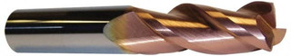 PROMAX Tools 1/8" Diam 3 Flute Solid Carbide 0.01" Corner Radius End ...