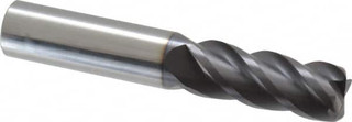 PROMAX Tools 1/2" Diam 4 Flute Solid Carbide 0.06" Corner Radius End ...