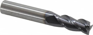 RobbJack 3/8" Diam 3 Flute Solid Carbide 0.005 to 0.007" Chamfer Width ...