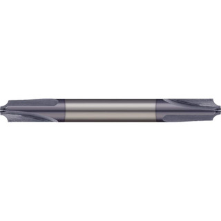 Micro 100 Corner Rounding End Mills, Material: Solid Carbide, Single or ...