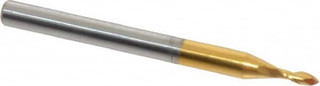 Melin Tool 1/16" Diam, 3/16" LOC, 2 Flute, 90° Point Angle, Solid ...