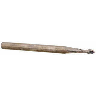 Melin Tool 1.8mm Diam, 7mm LOC, 2 Flute, 90° Point Angle, Solid Carbide ...
