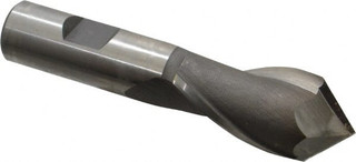Melin Tool 1" Diam, 2" LOC, 2 Flute, 90° Point Angle, Cobalt Drill Mill ...