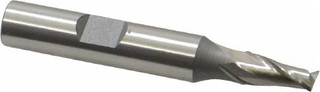 Cleveland 1/4" Diam, 1/2" LOC, 2 Flute High Speed Steel Keyway End Mill ...