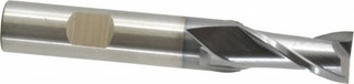 Cleveland 1/2" Diam, 1" LOC, 2 Flute High Speed Steel Keyway End Mill ...