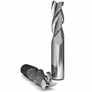 Accupro 1/2" Diam, Variable Pitch, 2-1/4" LOC, 3 Flute Solid Carbide ...
