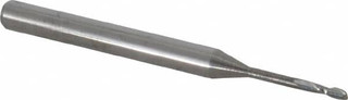 Accupro 3/64", 9/64" LOC, 1/8" Shank Diam, 1-1/2" OAL, 2 Flute, Solid ...