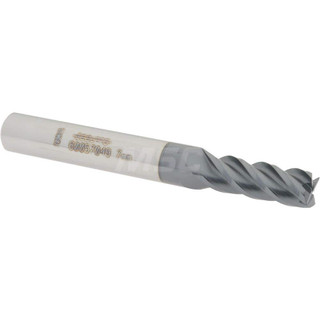 Accupro 7mm, 19mm LOC, 8mm Shank Diam, 63mm OAL, 4 Flute, Solid Carbide ...