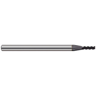 Harvey Tool 3mm, 9mm LOC, 4mm Shank Diam, 50mm OAL, 3 Flute Solid ...