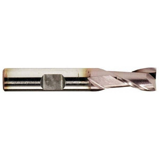 Hertel 3/8", 9/16" LOC, 3/8" Shank Diam, 2-1/2" OAL, 2 Flute, High ...