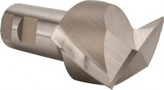 Hertel 2-1/4", 1-5/8" LOC, 1-1/4" Shank Diam, 4-1/8" OAL, 2 Flute, High ...