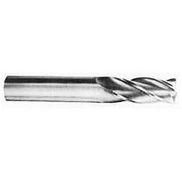 M.A. Ford 3/32", 9/32" LOC, 1/8" Shank Diam, 1-1/2" OAL, 4 Flute, Solid ...