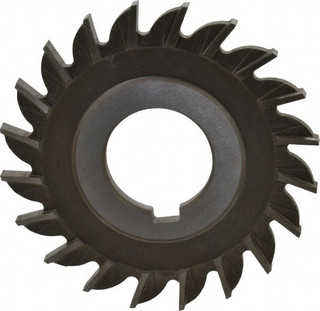 KEO 3" Diam x 3/16" Face Width Straight Tooth Side Milling Cutter 1 ...