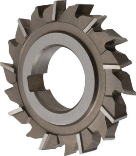 KEO 3" Diam x 1/2" Face Width Staggered Tooth Side Milling Cutter 1-1/4 ...