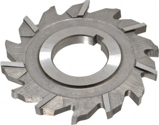 Made in USA 2-1/8" Diam x 3/16" Face Width Staggered Tooth Side Milling ...